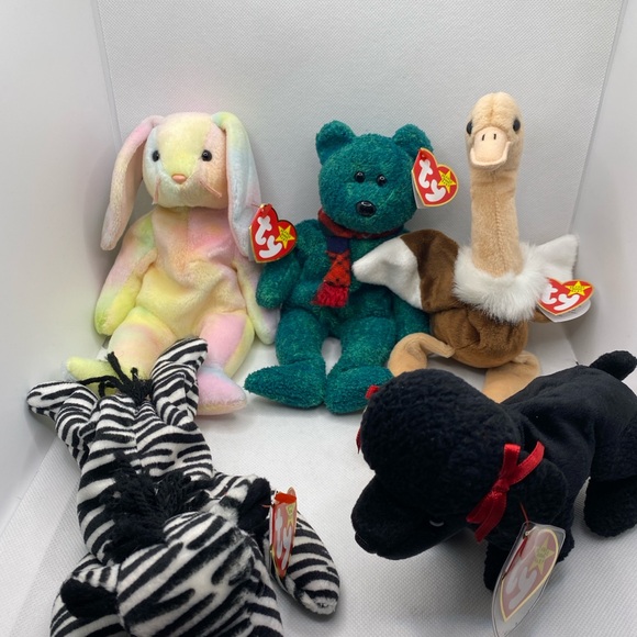 Ty | Toys | Ty Beanie Baby Stuffed Animals Collection Receive 5 | Poshmark